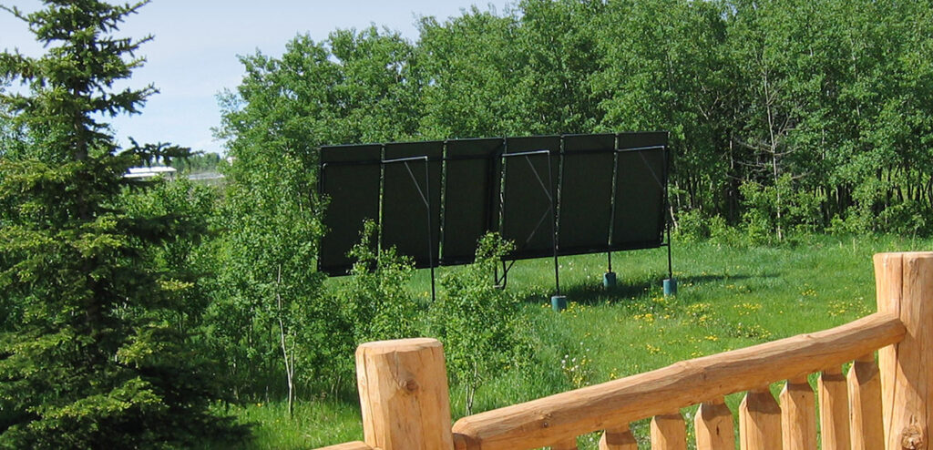 Passive Solar using a Water Wall